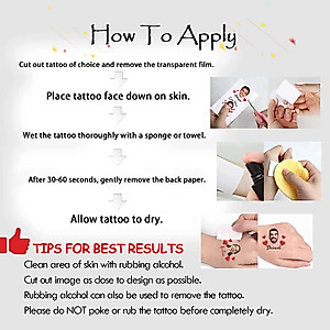 Custom Tattoos Personalized Temporary Tattoos with Photo Face Name Heart for Birthday Party Wedding Bride Groom Gift