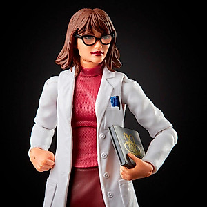 Marvel Hasbro Legends Series X-Men 6-inch Collectible Moira MacTaggert Action Figure Toy, Premium Design and 5 Accessories, Ages 4 and Up, White