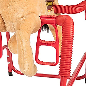 Rockin' Rider Maverick Plush Spring Horse , Brown , Large