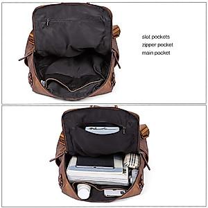 CLUCI Women Backpack Bundle with Women Wallet