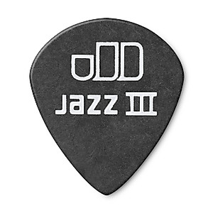 Dunlop 482P.88 Tortex® Pitch Black Jazz III, .88mm, 12/Player's Pack