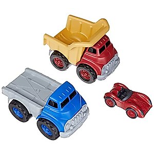 Green Toys Flatbed with Dump Truck