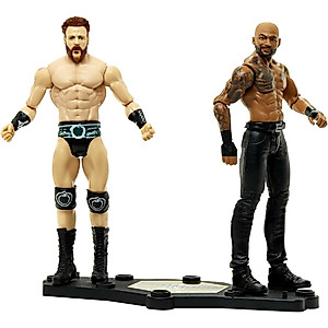 Mattel Sheamus vs Ricochet Championship Showdown 2-Pack 6-inch Action Figures Monday Night RAW Battle Pack for Ages 6 Years Old & Up