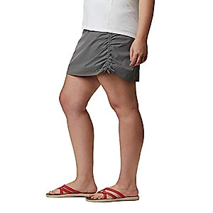 Columbia Women's Anytime Casual Skort, City Grey, Medium