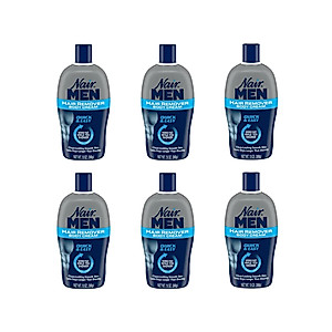 Nair Hair Remover Men Body Cream 13 Ounce Pump (384ml) (6 Pack)