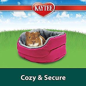 Kaytee Super Sleeper Cuddle-E-Cup Bed for Pet Guinea Pigs, Rats, Chinchillas and Other Small Animals