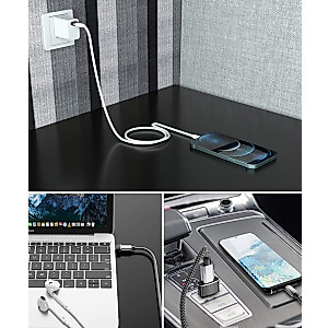 Elebase USB to USB C Adapter 4 Pack,Type C Female to A Male Charger Converter for Apple Watch Ultra iWatch 8 7,iPhone 15 14 13 12 Pro Max Plus,Airpods,iPad 9 10 Air 5 Mini 6,Car,Samsung Galaxy S23 S22