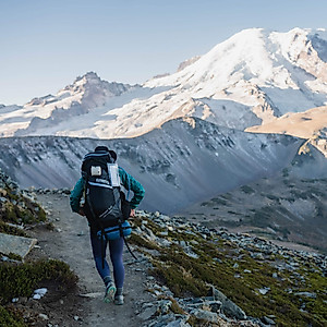 Klymit Motion Multi-Day Pack, Lightweight Multi-Day Hiking Backpack With Air Frame Technology, 60 L