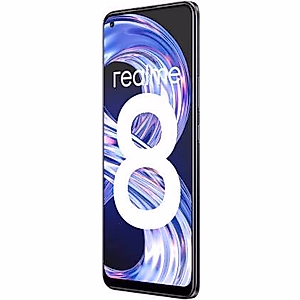 realme 8 Dual-SIM 128GB ROM + 4GB RAM (GSM only | No CDMA) Factory Unlocked 4G/LTE Smartphone (Cyber Silver) - International Version
