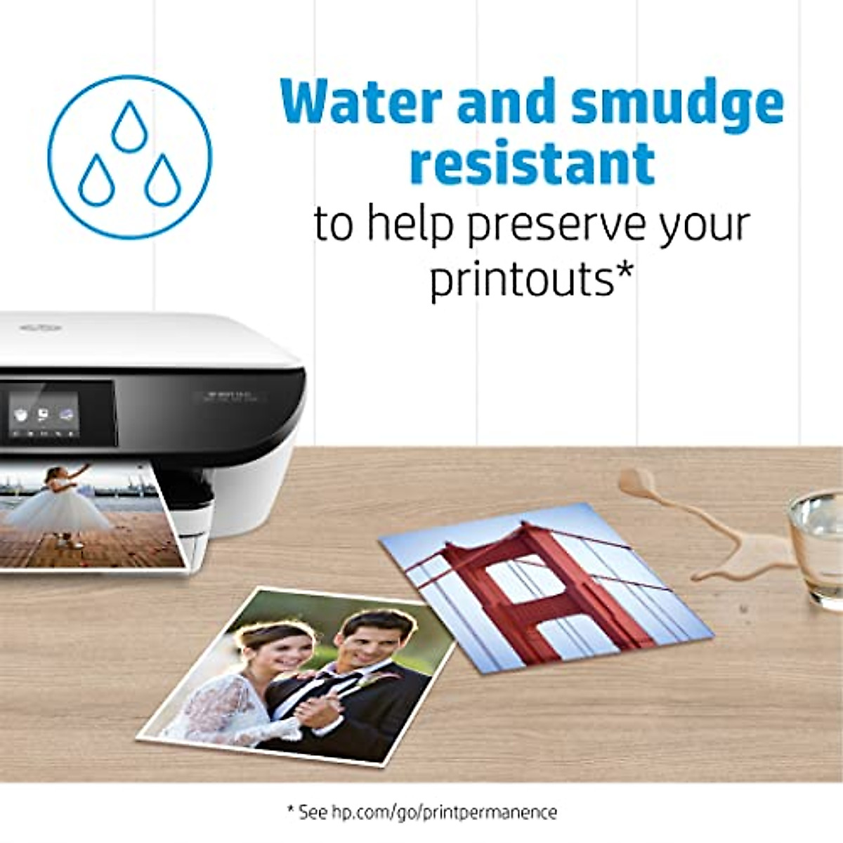 HP Premium Plus Photo Paper, Glossy, 8.5x11 in, 25 sheets (CR670A)