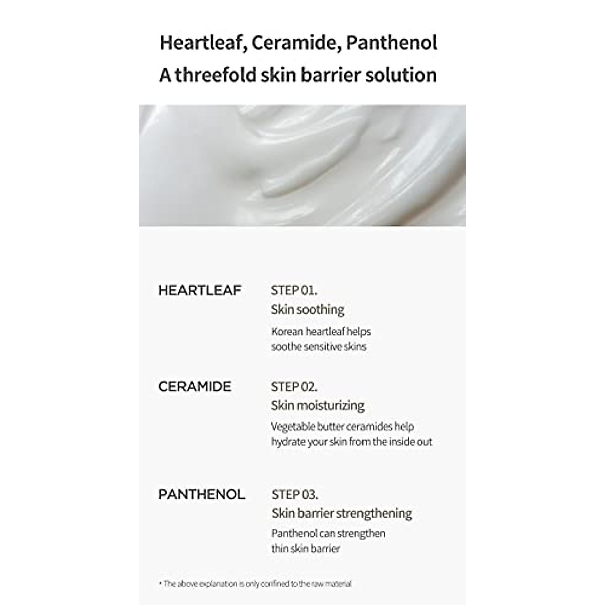 ANUA Heartleaf 70 Intense Calming Cream with Ceramide, Panthenol, Heartleaf extract, Korean Skin care - (50ml /1.69Fl. Oz)