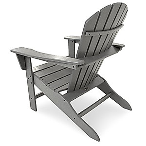 POLYWOOD SBA15GY South Beach Adirondack Chair