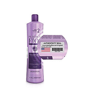 Cadiveu - Plastica Dos Fios Brazilian Keratin Hair Smoothing System Anti Frizz Active, Anti Residue Shampoo And Repair Mask - The Best Treatment System - (3x1000 ML) (Set of 3)