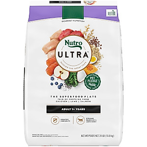 Nutro Ultra Adult Dry Dog Food with a Trio of Proteins from Chicken, Lamb and Salmon, 24 lb. Bag