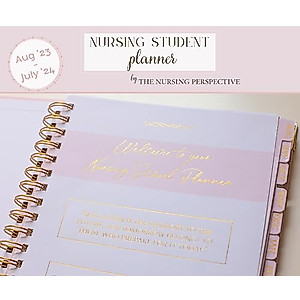 The Nursing School Planner, The Essential Nursing Student Planner, Student Nurse, Nursing Student Essential Student Gifts August 2023 - Nursing Academic Planner - Nursing School Essentials, Weekly