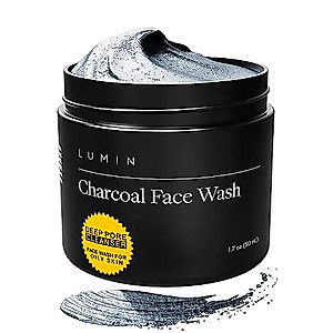 Lumin Charcoal Face Wash Men, Charcoal Cleanser, Mens Charcoal Face Wash, Men Face Wash Charcoal, Men's Facewash, Face Cleanser Charcoal, Charcol Face Wash, Charcoal Facewash 1.7oz