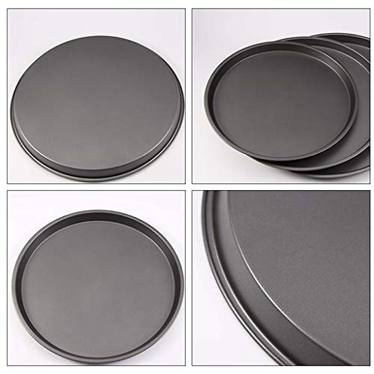 Non-stick Pizza Pan Plate Dish Tray Mold Bakeware Kitchen Cooking Baking Tools