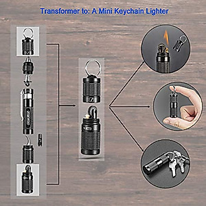 Gift for Men Women, AbeuRox Multitool Tactical Survival Gear with Lighter(No Fuel Include), Fishing Tool, Glass Breaker, Whistle, Blade, A Great EDC Kit, Camping Tool, Scouting Gear