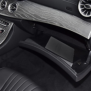 LumiMokki Premium Leather Car Registration & Insurance Card Holder with Magnetic Shut - For Documents, Cards, License (Black)