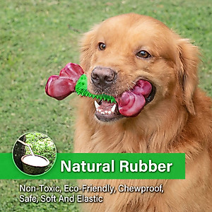 Apasiri Aggressive Chewers Dog Toys Tough Dog Toys for Extreme Chewers Dog Indestructable Toy Chew Toys for Large Dogs Toys for Dogs Interactive Dog Toys Dog Teething Toys Large Toy Dogs (Green)