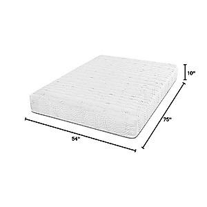 Olee Sleep 10 inch Omega Hybrid Spring Mattress Full