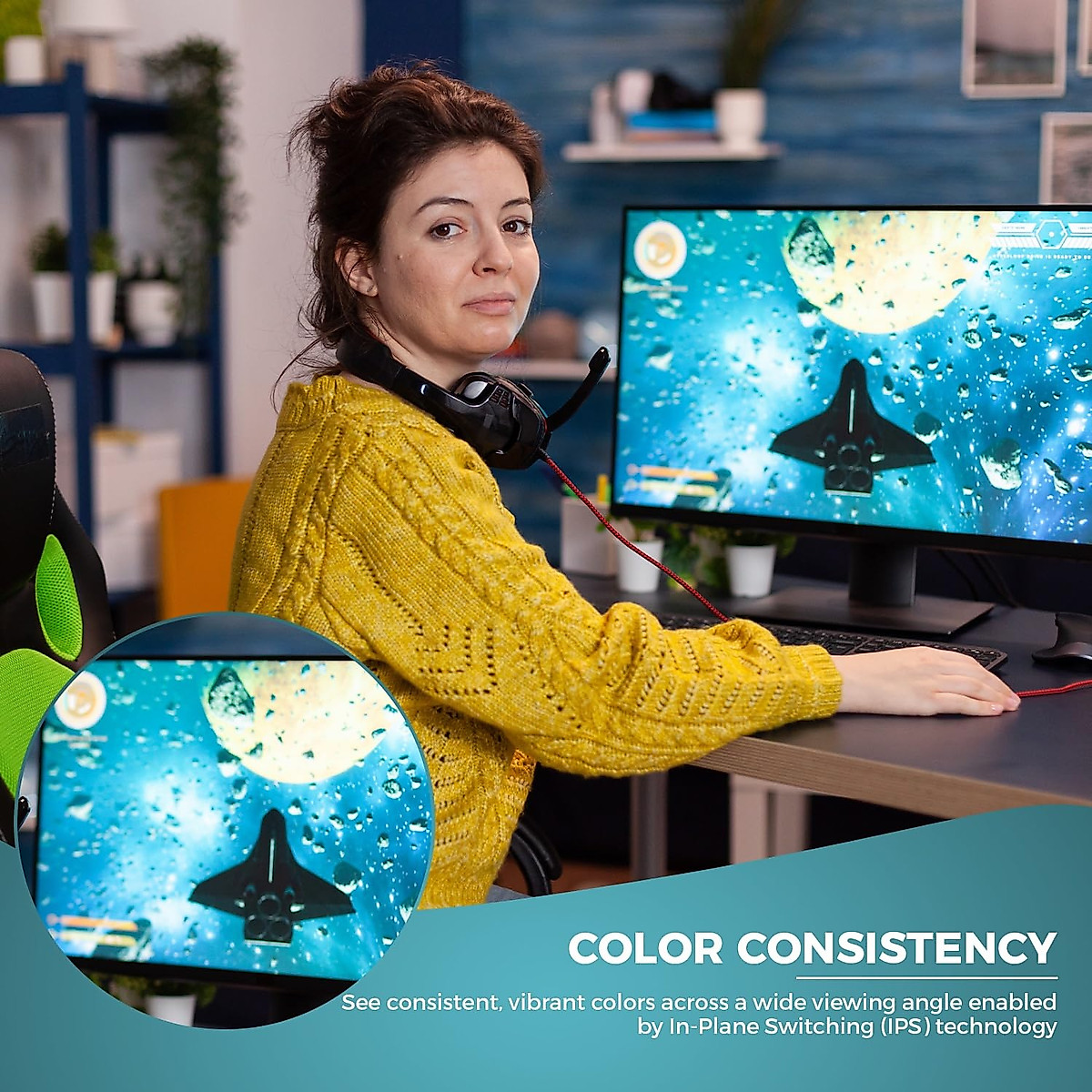 Dell 22 Monitor - P2222H - Full HD 1080p, IPS Technology (Renewed)