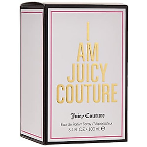 Juicy Couture, I am Juicy Eau De Parfum, Women's Perfume with Notes of Pomelo, Gardenia & Amber - Fruity & Sweet Perfume for Women, EDP Spray, 3.4 Fl Oz