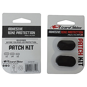 Lizard Skins Unisex's Patch Kit Bike Protectors, Carbon, One Size