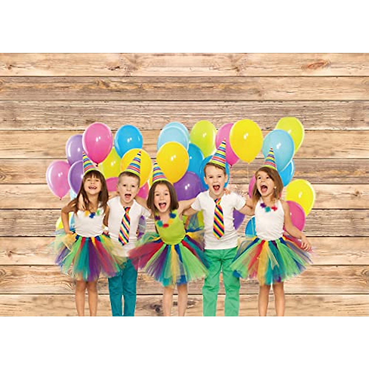 Alltten 10x8FT Thin Vinyl Brown Wood Backdrops Wood Wall Photography Background Newborn Baby Shower Children Birthday Party Cake Smash Decors Wooden Background Professional Studio Photoshoot Props F9