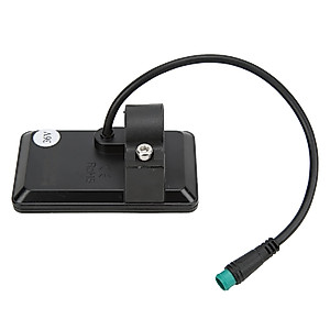 36V 48V LCD GD01 Display, Electric Bicycle Display Meter 5 Pin with Waterproof Plug Suitable for 0.9in/22.2mm E-bike Handlebar