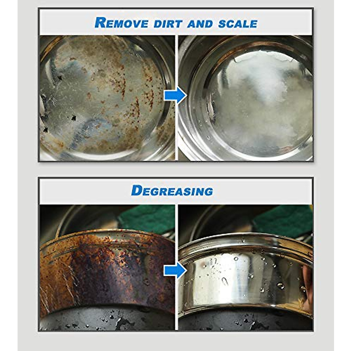 EASTCHEM White Powder Sodium Tripolyphosphate, Powerful Cleaning Agent, Laundry Additive, STPP CAS No.:7758-29-4 (500g/17.6oz)