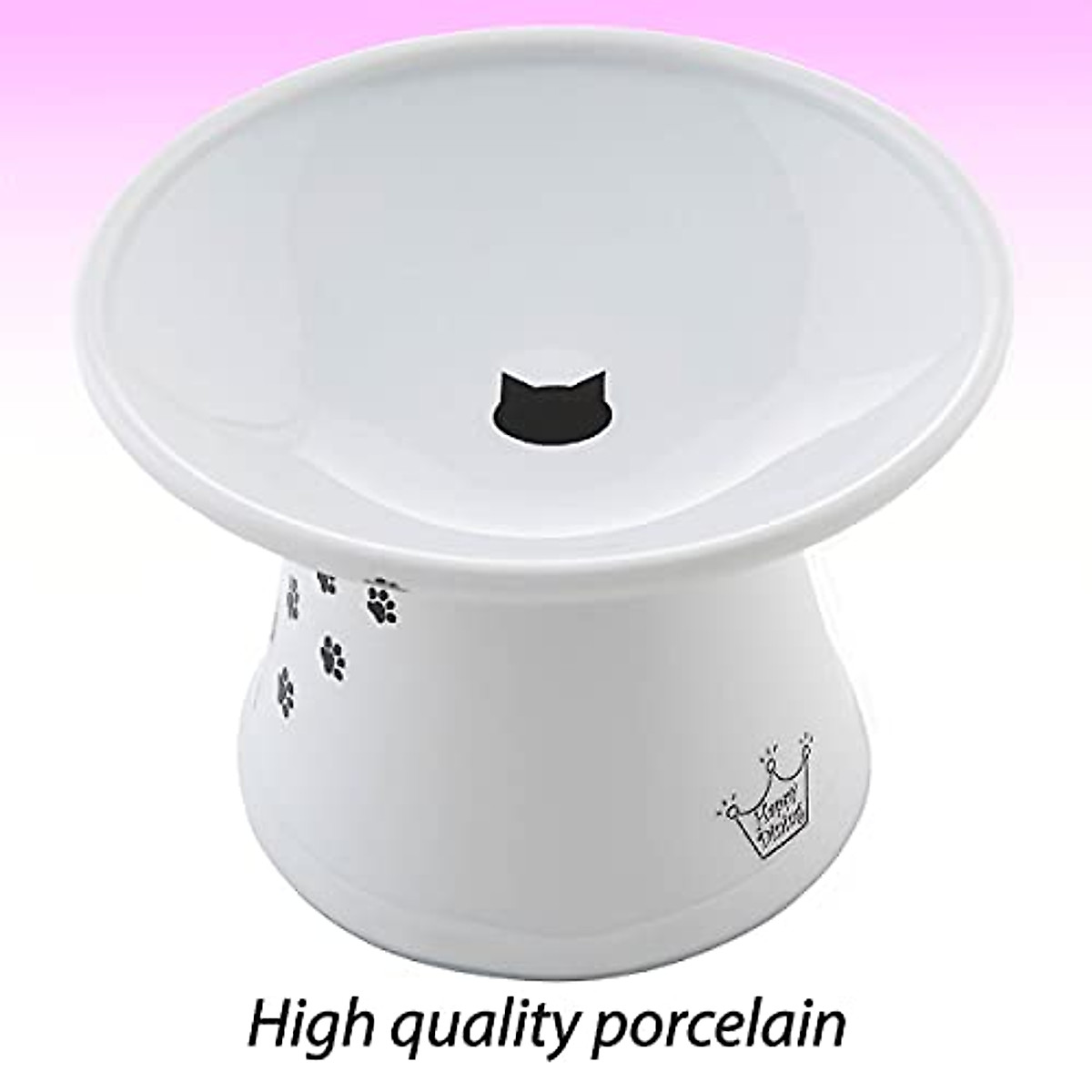 Necoichi Extra Wide Raised Cat Food Bowl (Cat, Extra Wide)