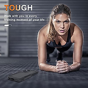 RMOCR for Samsung Galaxy S23+ Plus Case with 2 Pcs Tempered Glass Screen Protector and 2 Pcs Camera Lens Protector,Shockproof Protective Phone Cover for Galaxy S23 Plus 6.6inch,Black Matte