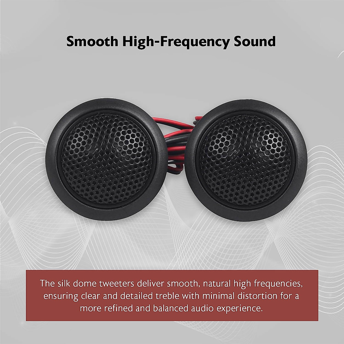 Rockville RVL6KIT 6.5" Component Car Speakers, 800W Peak/200W RMS, 4 Ohm, Aluminum Cone, 1" Silk Dome Tweeters, Perfect for High-Fidelity Car Audio