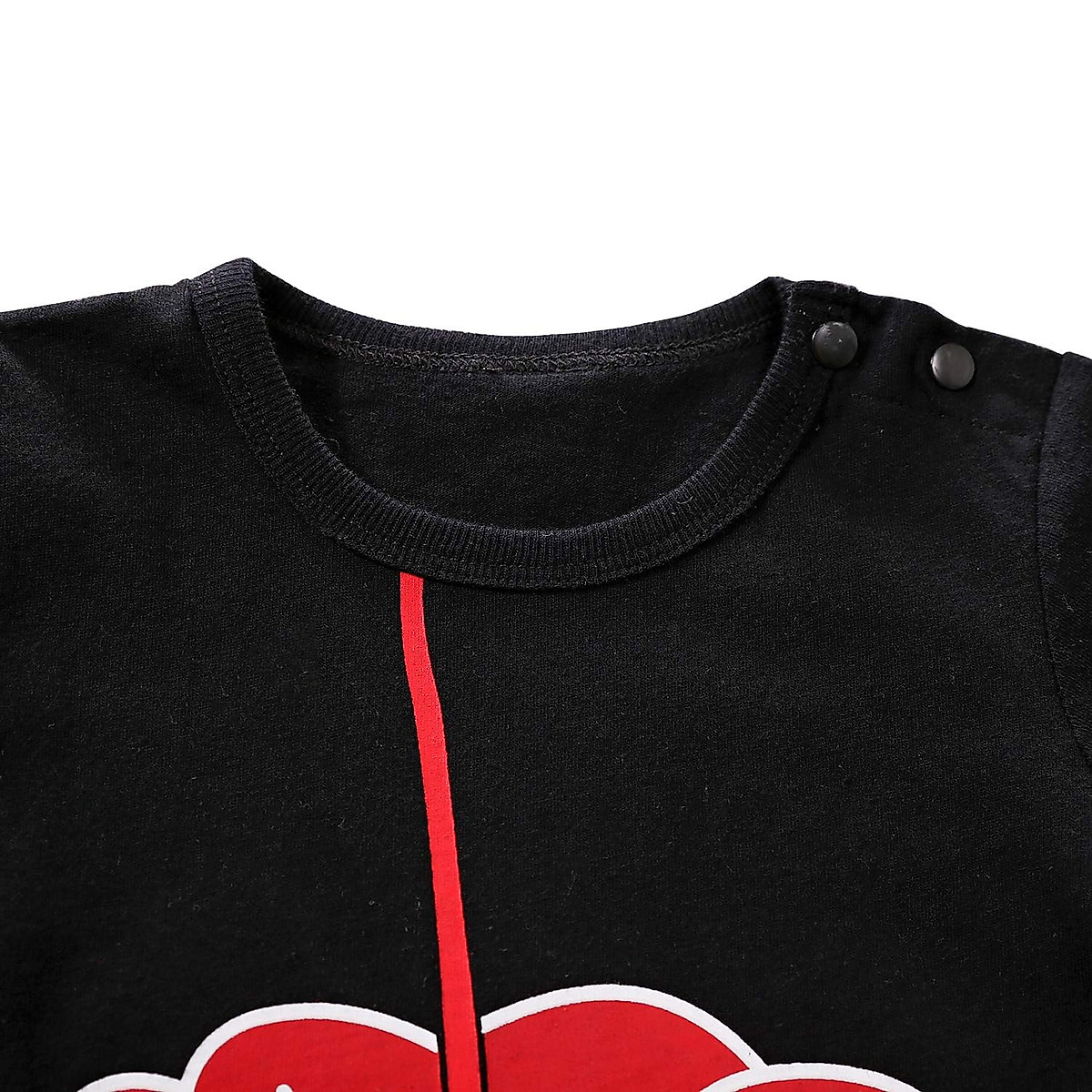 IURNXB 2-Pack Baby Rompers Boys Girls Cute Newborn Toddler Cotton Infant Onesie Cartoon Cosplay Baby Clothes Black/Gray