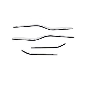 Putco Chrome Window Trim Accents - Fits Ford F150 2015-2020 SuperCrew