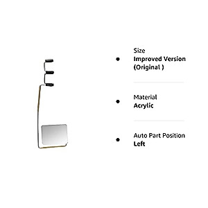Bike Peddler Take A Look Cycling Eyeglass Mirror (Improved Version Original)