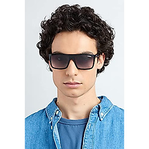 Carrera unisex adult Carrera 5039/S Sunglasses, Black/Dark Gray Gradient, 58mm 16mm US