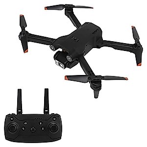 Remote Control Drone Toys Oneclick Return 4 Side Obstacle Avoidance Portable WiFi Connection Outdoor Mini Drone for Adults (Dual Battery)