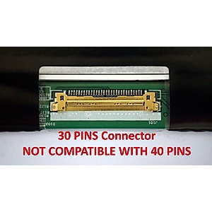 FULLCOM New LCD Replacement Screen 15.6 Inch N156BGE-E41 HD 1366x768 30 Pin Glossy for Laptop/Display/Screen/LCD Application