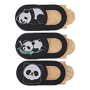 SOLUSTRE Computer Stickers Lens Privacy Cover 3 Pcs Computer Laptop Camera Blocker Computer Camera lid Smartphone Webcam Sticker Webcam Cover Cartoon Laptop Camera Cover Pc Camera