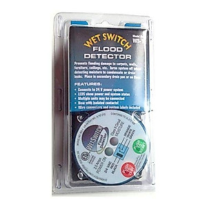 Diversitech Wet Switch Flood Detector, 8" x 1.55" x 9.6" (WS-1)