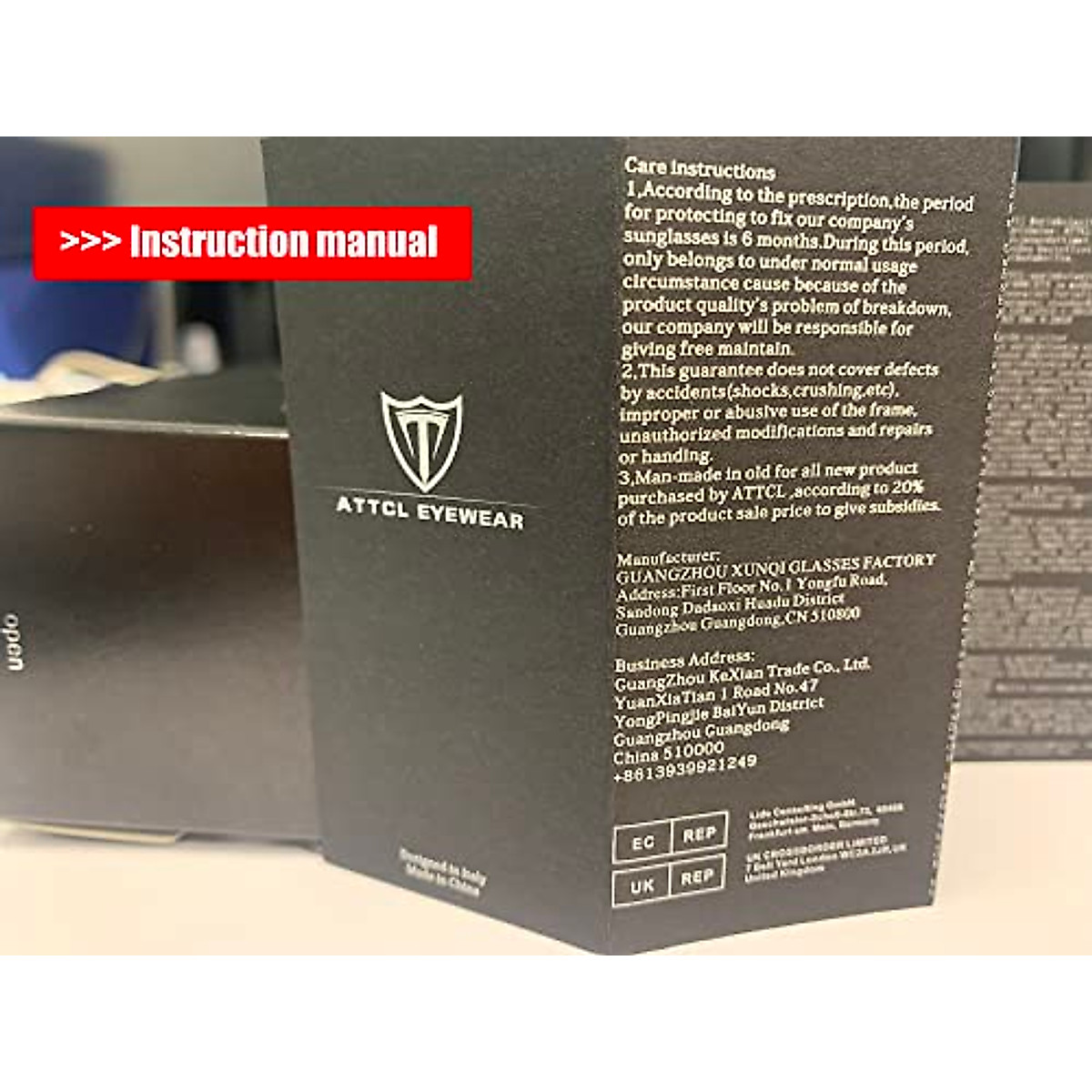 ATTCL Men's Polarized Sunglasses men Casual Sport glasses with UV Protection Hexagonal TR90 frame 2137 C7 Cleargrey+green