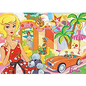 Ravensburger Barbie: Vintage Barbie 1000 Piece Jigsaw Puzzle for Adults – Every Piece is Unique, Softclick Technology Means Pieces Fit Together Perfectly