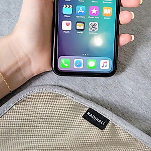 RadiHalt Faraday Blanket For Cell Phone and Laptop - Protection Against Direct Contact From Cell Signal, WIFI, Bluetooth, RF and Unwanted Signals