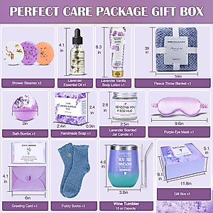 Gifts for Women,Spa Gift Baskets for Women Spring Gifts for Women Bath and Body Works Gifts Set Relaxing Sympathy Gifts Box for Women,Mom,Sister,Wife,Lover