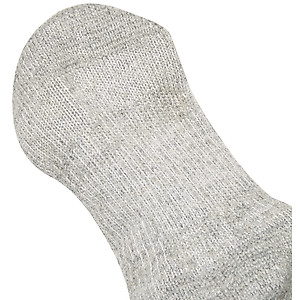 Thorlos Unisex TKX Trekking Thick Padded Crew Sock, Grey, XLarge