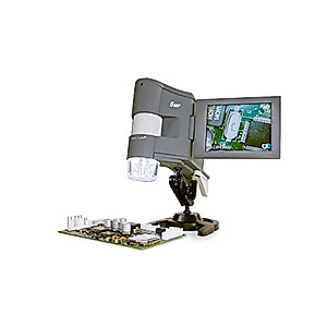 Celestron 44314 FlipView Handheld LCD Microscope (Grey)