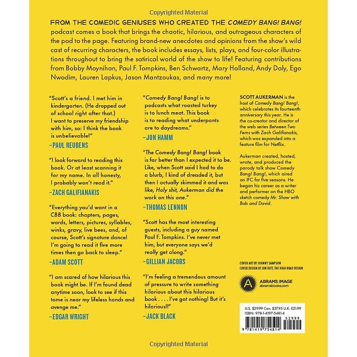 Comedy Bang! Bang! The Podcast: The Book