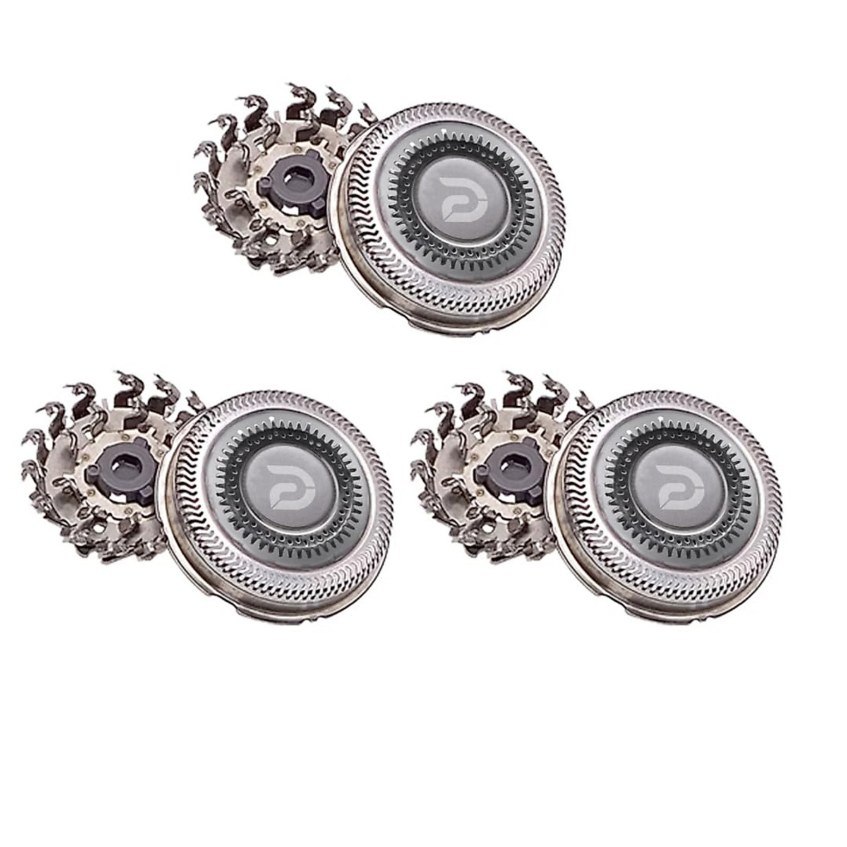 Super-sharp 3 pcs Replacement Shaver Blades For PHILIPS NORELCO RQ12 Series Sensotouch 3D 1280X 1290X 1250XCC